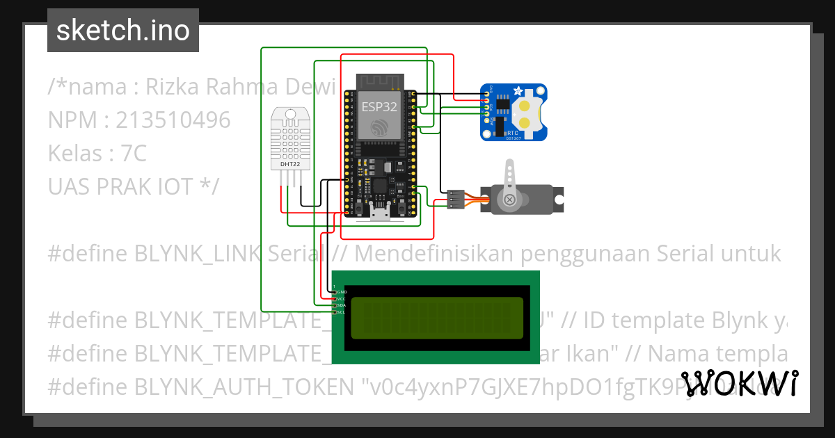 Wokwi - Online ESP32, STM32, Arduino Simulator
