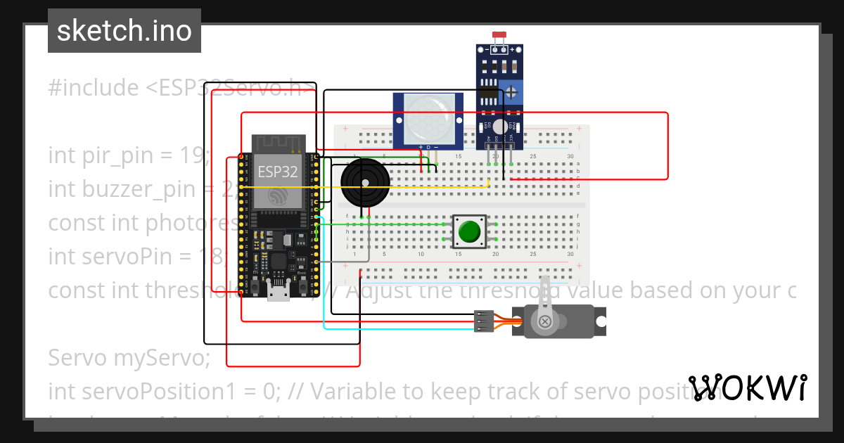 project1 - Wokwi ESP32, STM32, Arduino Simulator
