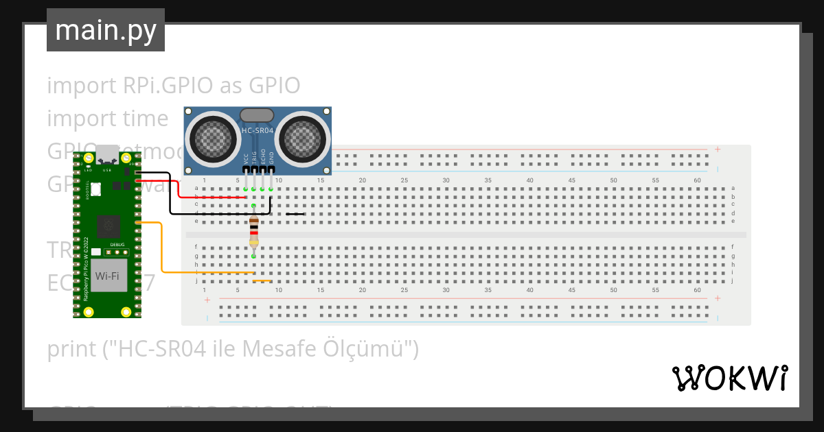 Mesafe Sensörü 132 sayfa çalışması - Wokwi ESP32, STM32, Arduino Simulator Mesafe Sensörü 132 sayfa çalışması - Wokwi ESP32, STM32, Arduino Simulator