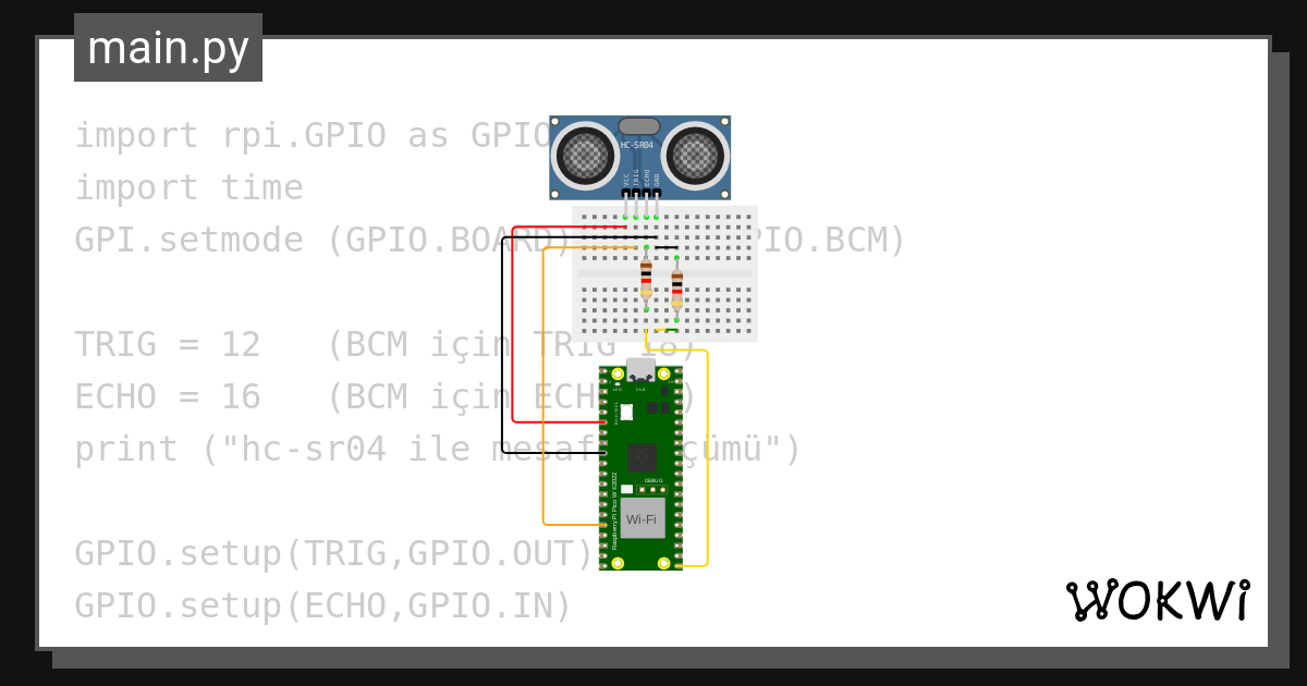 Meafe Sensörü Wokwi Esp32 Stm32 Arduino Simulator 2406