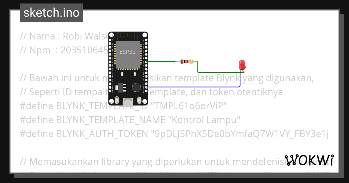Wokwi - Online ESP32, STM32, Arduino Simulator