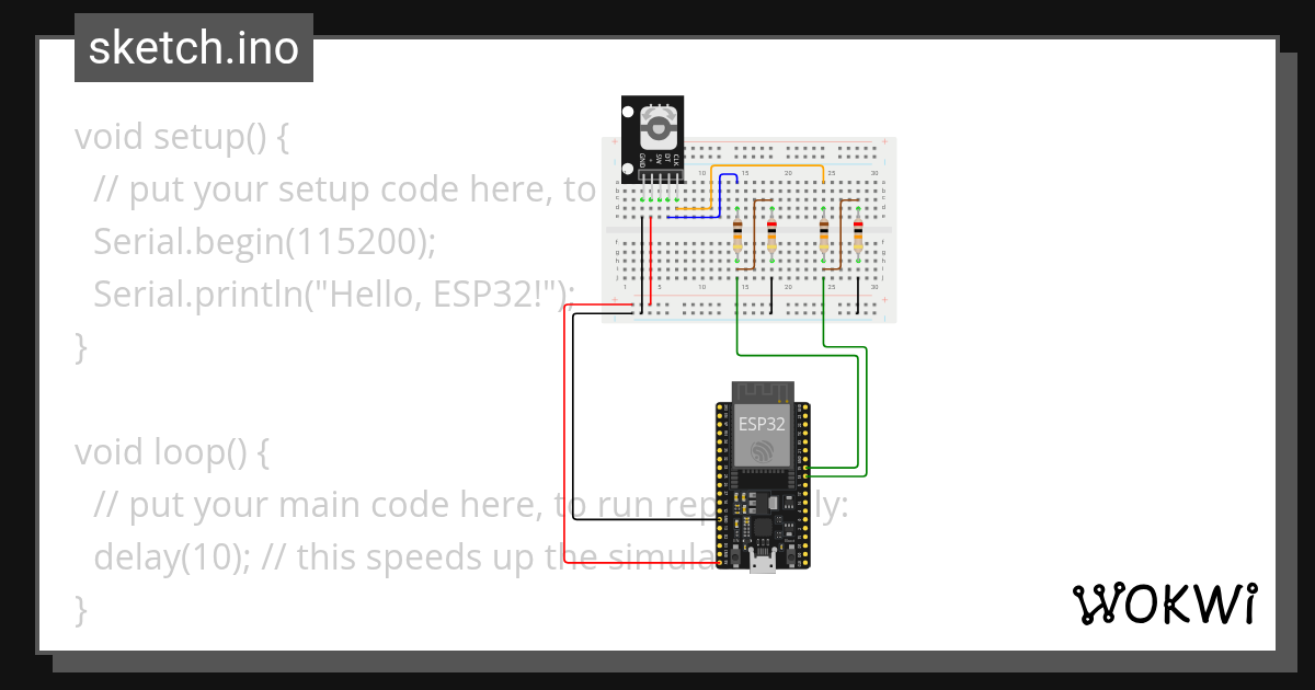 Wokwi - Online ESP32, STM32, Arduino Simulator