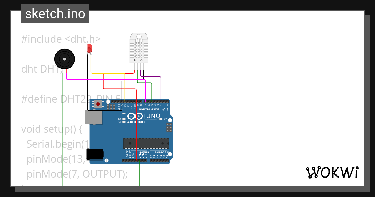 led with ultrasonic TASK MOHANRAJ K - Wokwi ESP32, STM32, Arduino Simulator