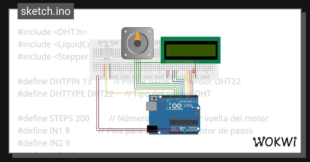eX, Ejem 3 - Wokwi ESP32, STM32, Arduino Simulator