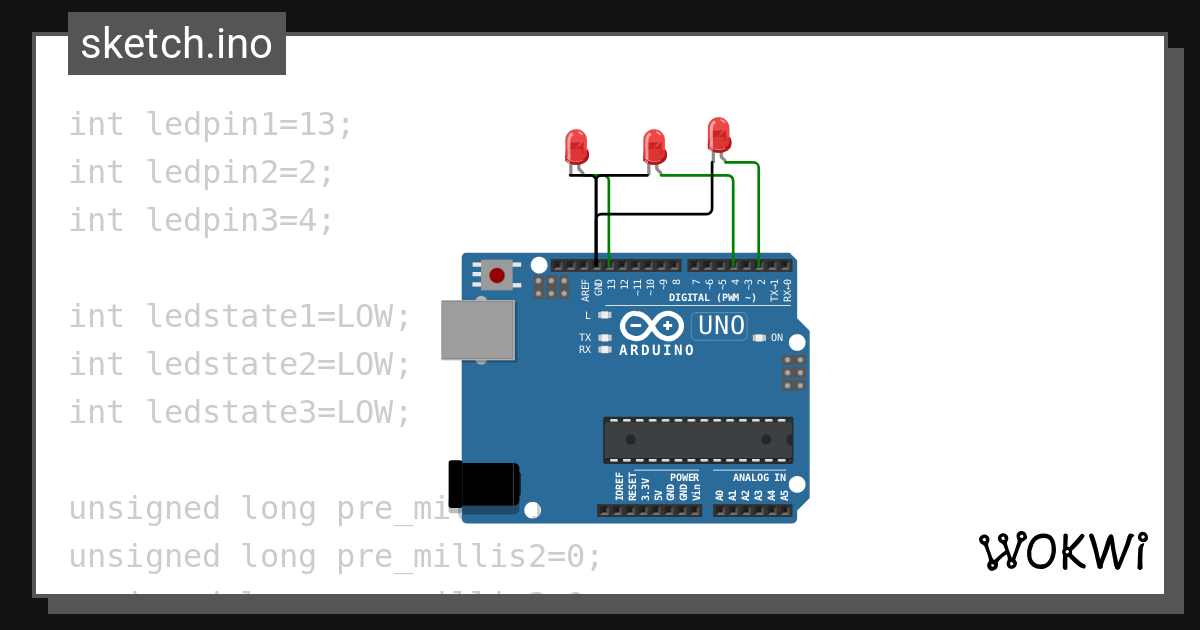 Millis Function Wokwi Esp32 Stm32 Arduino Simulator 1691