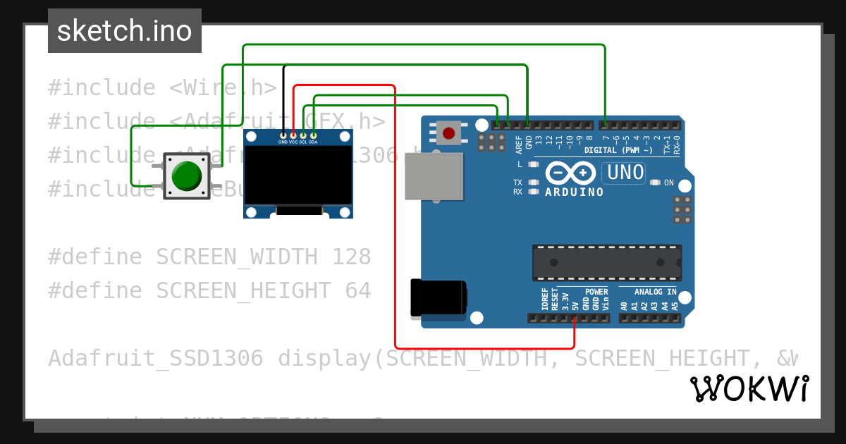 Oled Menu Test Wokwi Esp32 Stm32 Arduino Simulator