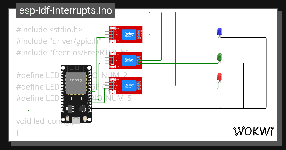 Wokwi - Online ESP32, STM32, Arduino Simulator