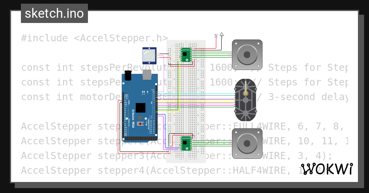 Dispensing System Wokwi Esp32 Stm32 Arduino Simulator