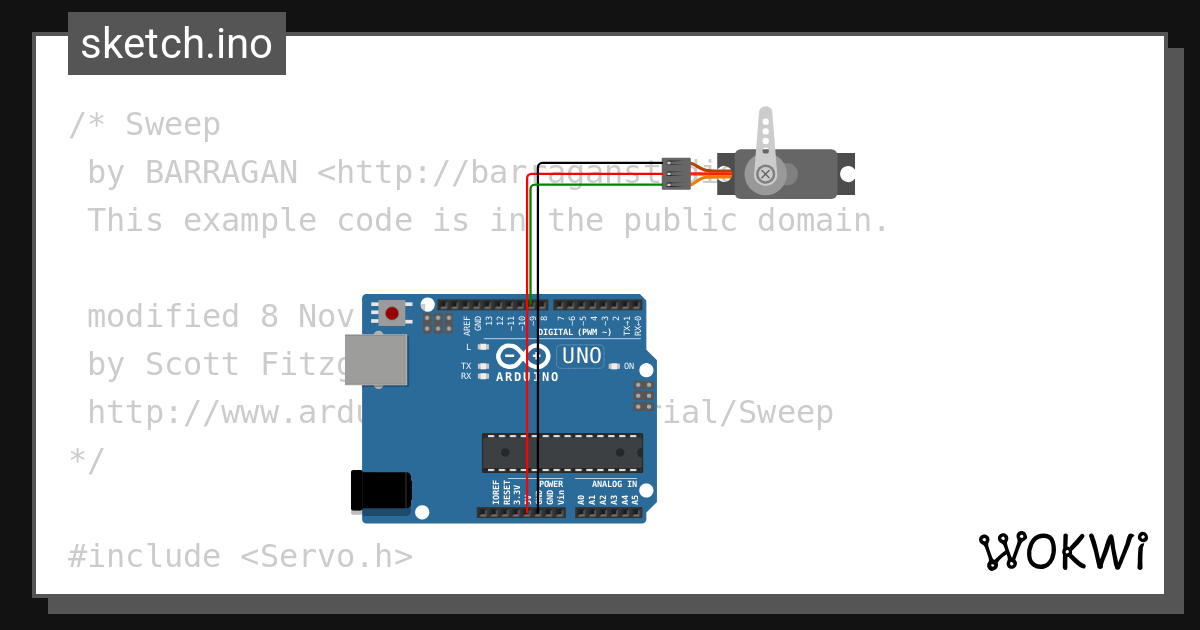 Servo Testing Wokwi Esp32 Stm32 Arduino Simulator 3152