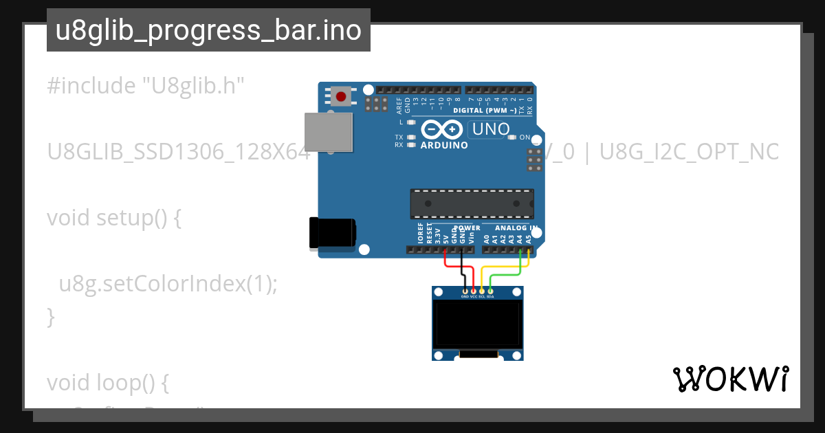 u8glib_progress_bar.ino Copy - Wokwi ESP32, STM32, Arduino Simulator