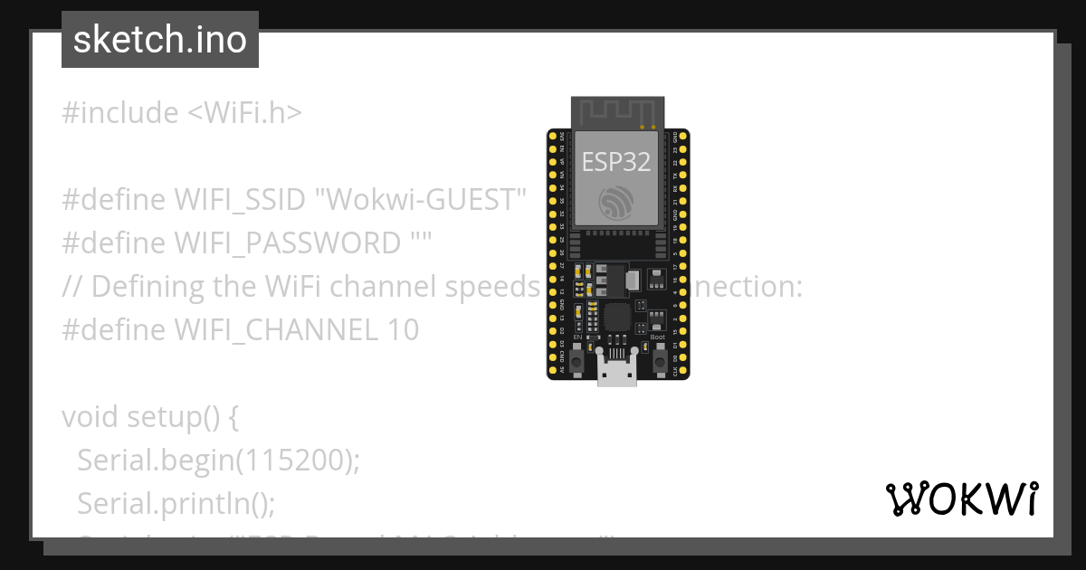 Wokwi - Online ESP32, STM32, Arduino Simulator