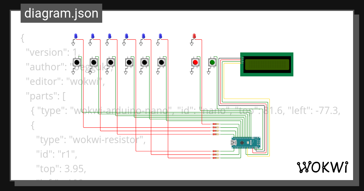Nano Lcdi2c Wokwi Esp32 Stm32 Arduino Simulator