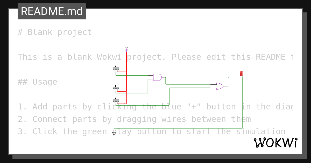 Abc Using Gates Wokwi Esp32 Stm32 Arduino Simulator