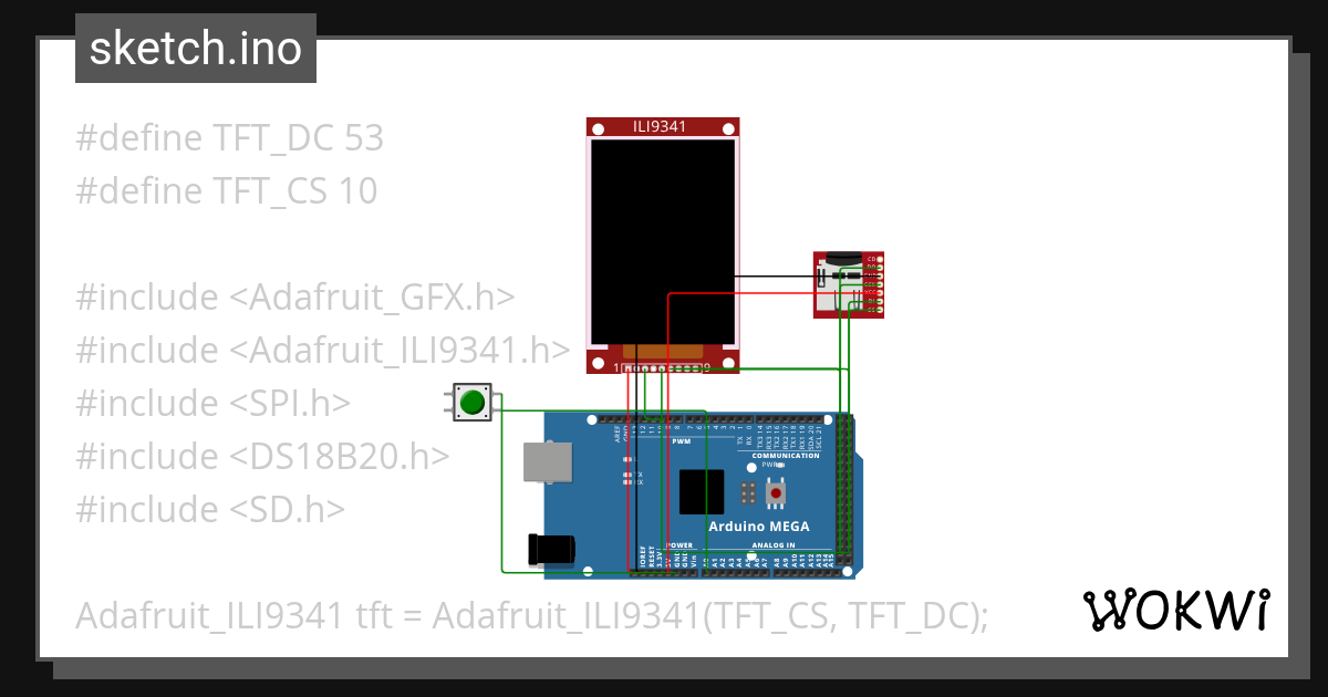 GS 500 MEGA - Wokwi ESP32, STM32, Arduino Simulator
