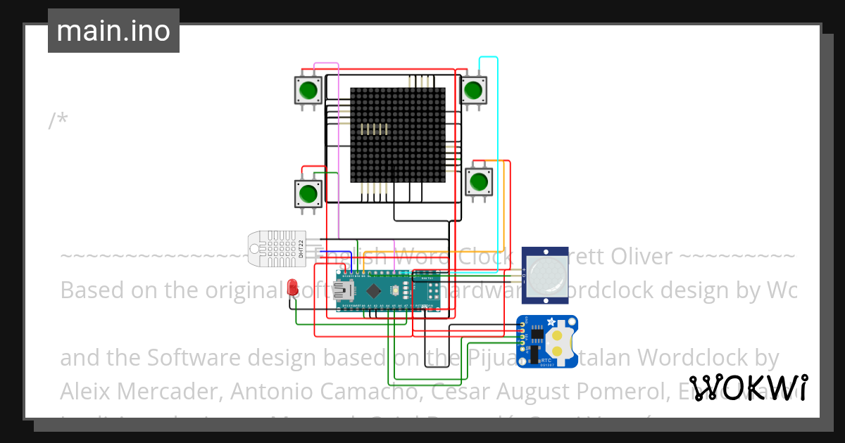 wrdclock_v2 Copy - Wokwi ESP32, STM32, Arduino Simulator