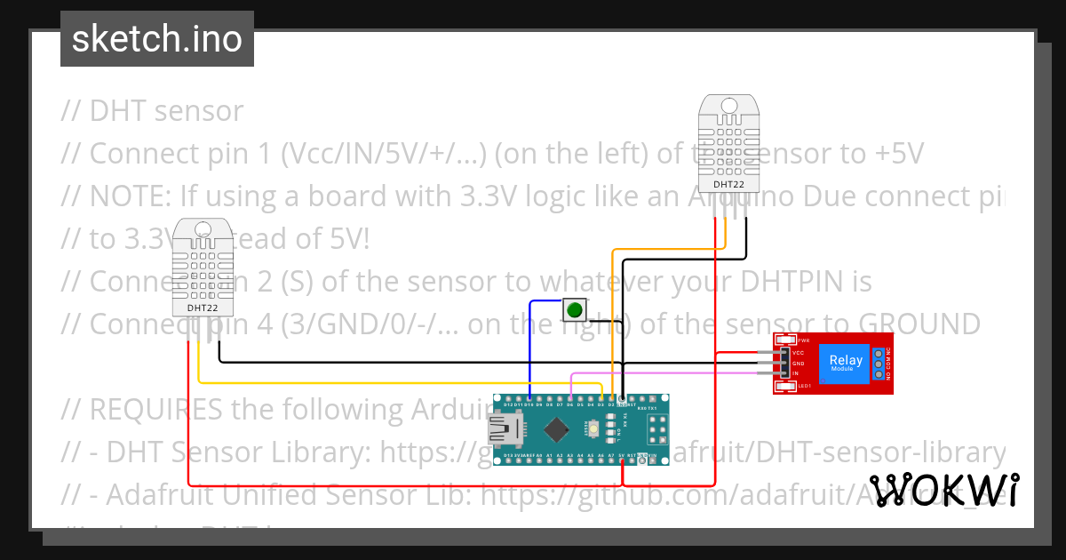 Dejan KLET - Wokwi ESP32, STM32, Arduino Simulator