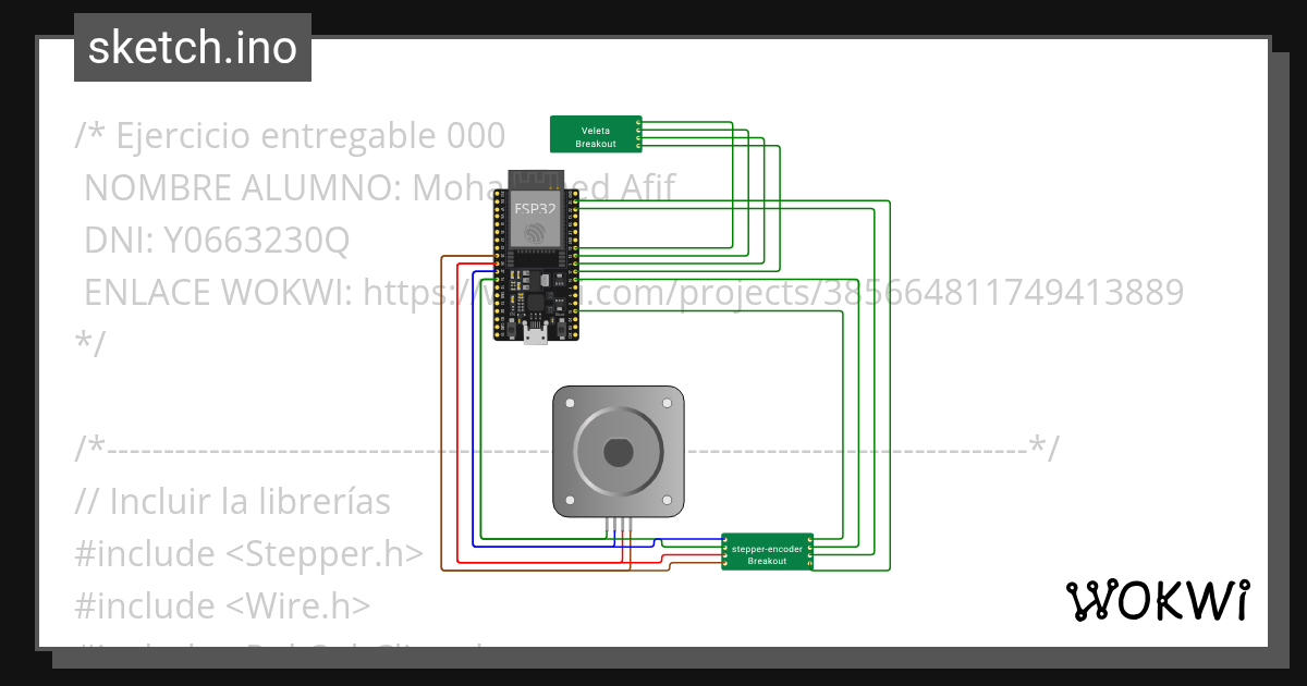 Ejercicio_entregable_000_v0 - Wokwi ESP32, STM32, Arduino Simulator
