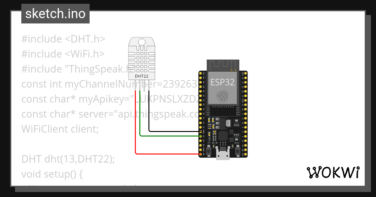 experiment temperature - Wokwi ESP32, STM32, Arduino Simulator
