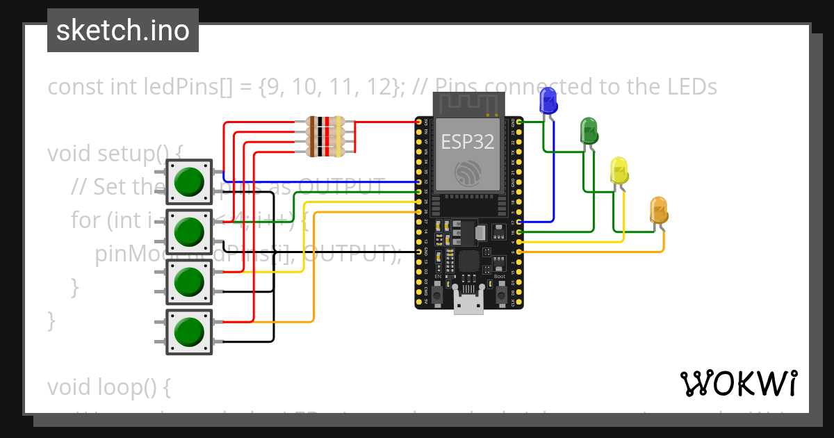 Wokwi Online Esp32 Stm32 Arduino Simulator