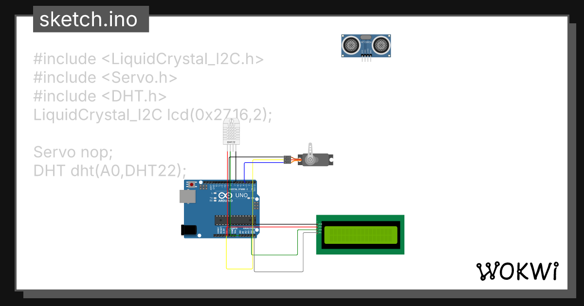 Sensor suhu - Wokwi ESP32, STM32, Arduino Simulator