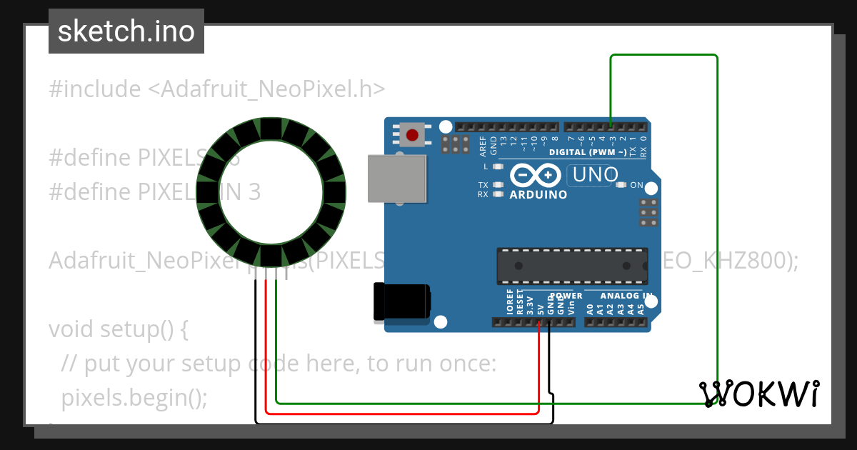 2812 Wokwi Esp32 Stm32 Arduino Simulator 