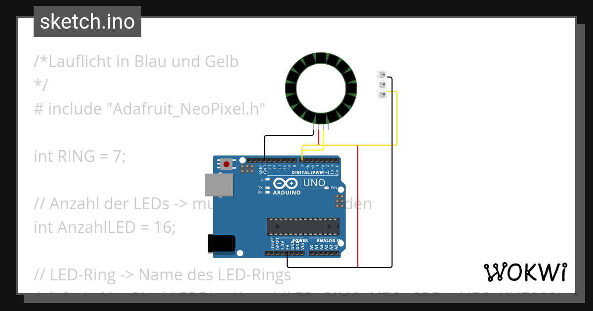 008_Lauflicht_Blau_3rd - Wokwi ESP32, STM32, Arduino Simulator