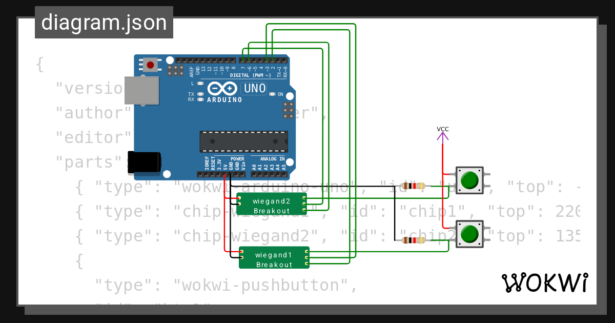 Wiegandproyecto Copy Wokwi Esp32 Stm32 Arduino Simulator 8776