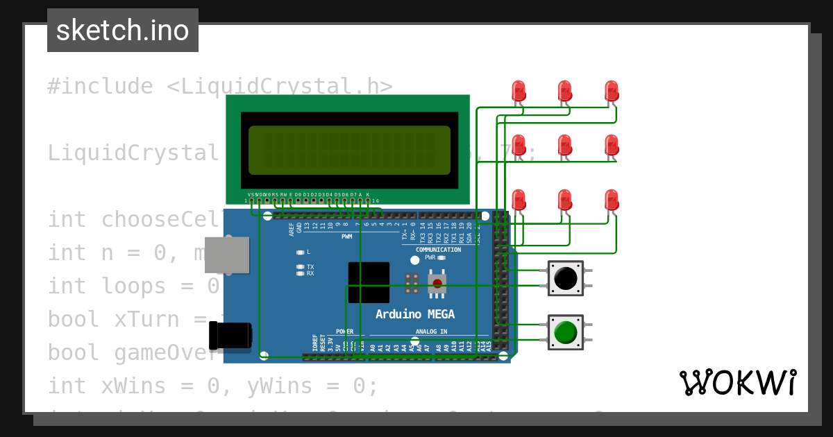 Tictactoe Copy Wokwi Esp32 Stm32 Arduino Simulator 7949