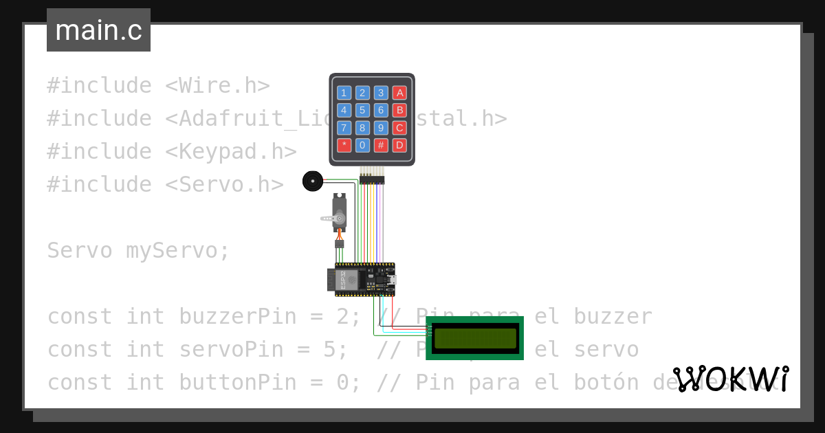 Deber De Programación Wokwi Esp32 Stm32 Arduino Simulator
