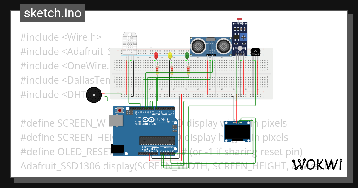 4 SENSOR GABUNGAN_A3 BM3A - Wokwi ESP32, STM32, Arduino Simulator