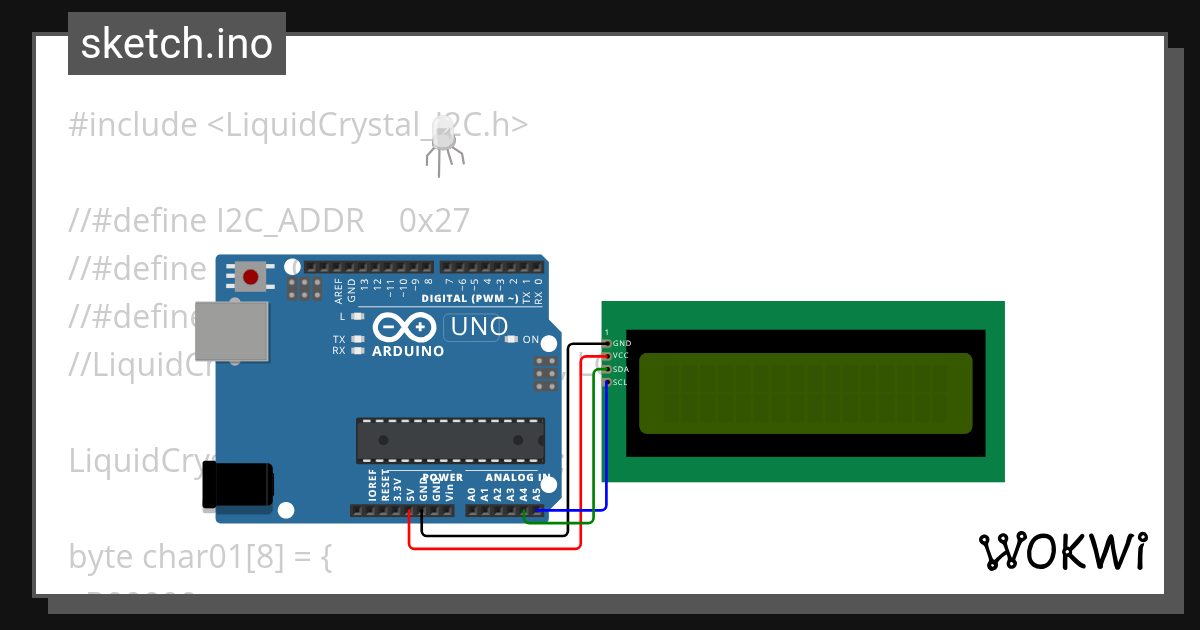 prj25 lcdThai - Wokwi ESP32, STM32, Arduino Simulator