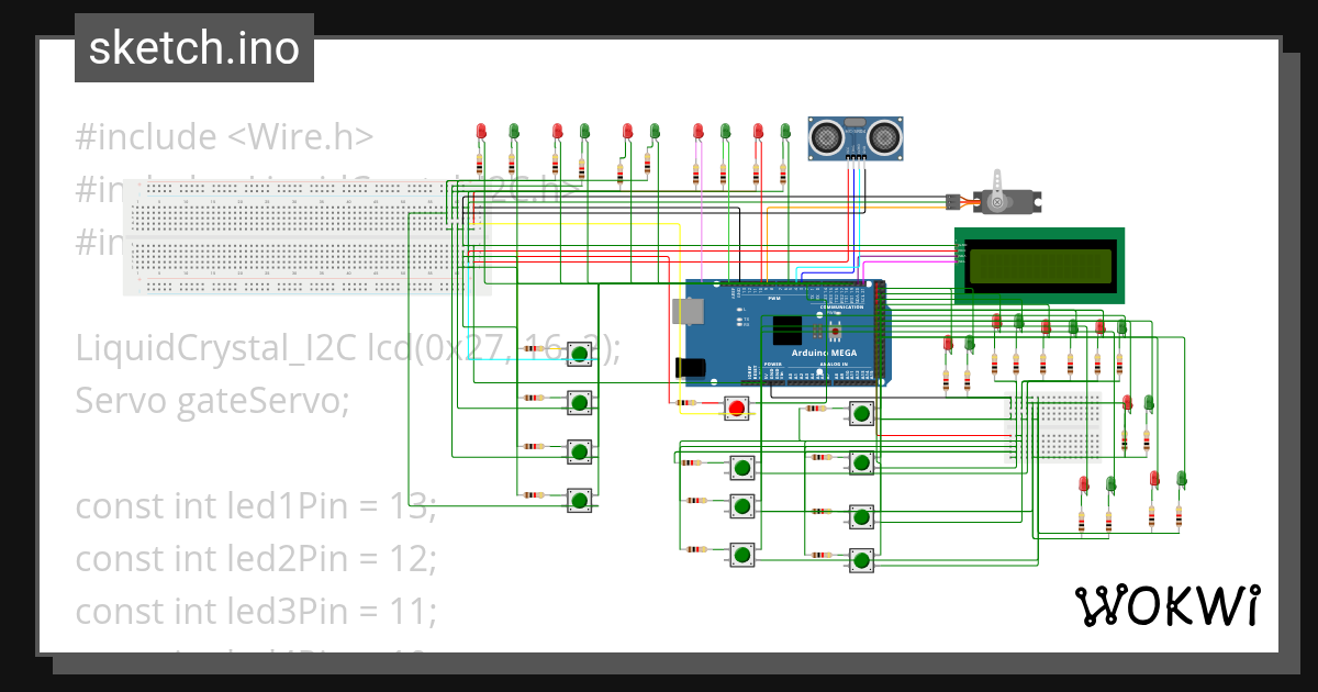 parkir2 Copy (4) - Wokwi ESP32, STM32, Arduino Simulator