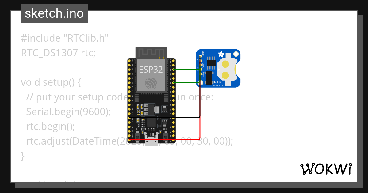 Esp32rtc Ds1307 Wokwi Esp32 Stm32 Arduino Simulator 6664