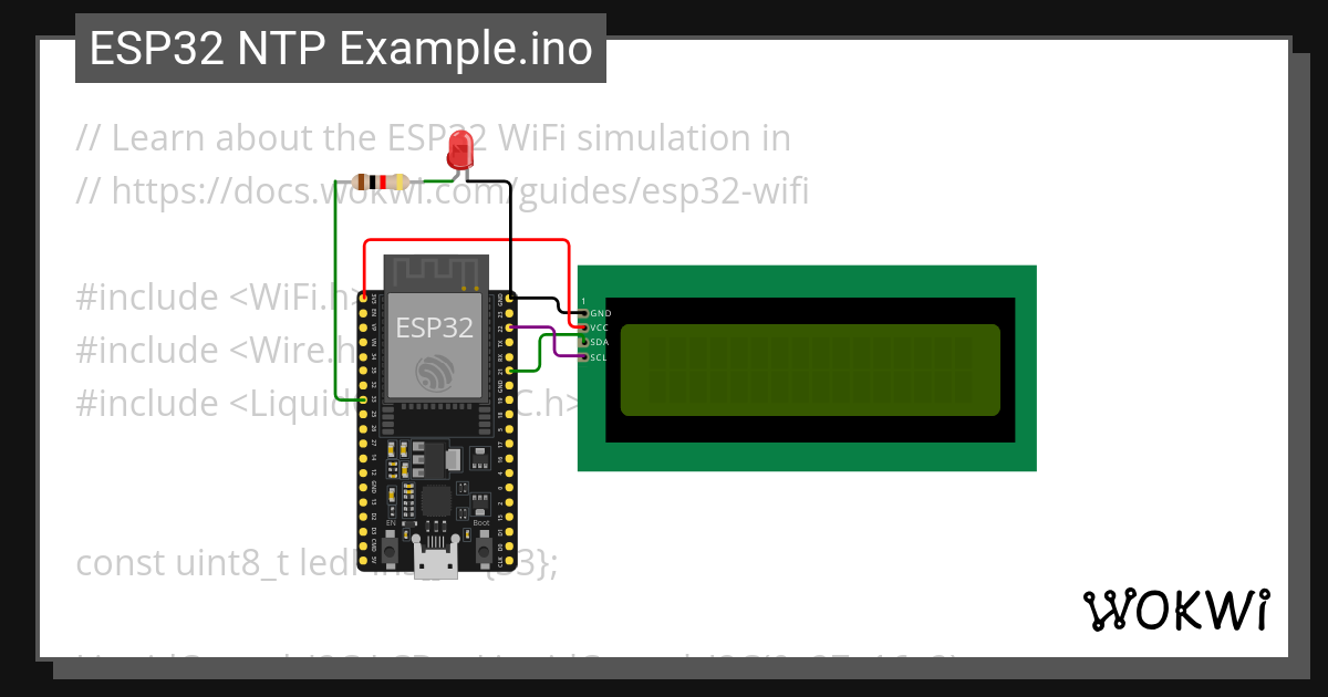 Esp32 Ntp O Copy Wokwi Esp32 Stm32 Arduino Simulator 0917