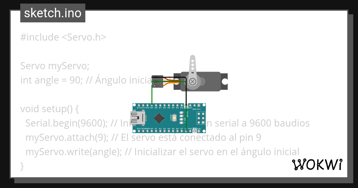 servo - Wokwi ESP32, STM32, Arduino Simulator