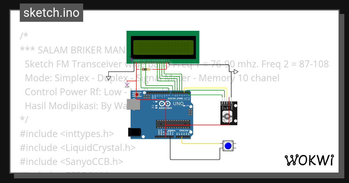 Wokwi - Online ESP32, STM32, Arduino Simulator