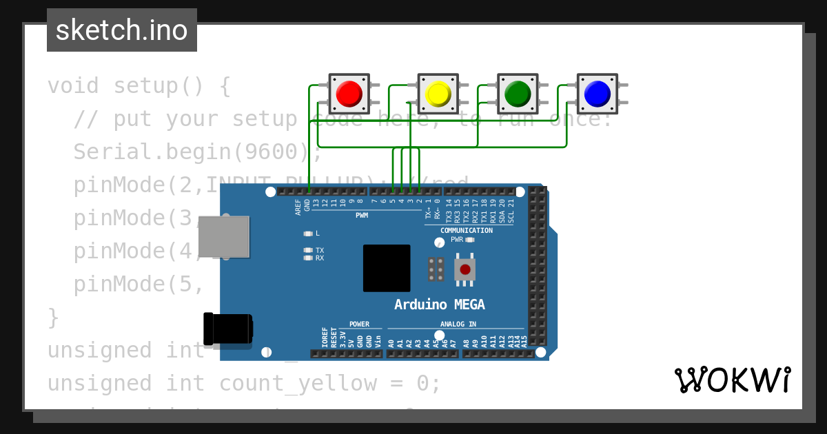 Input Switch1 Wokwi Esp32 Stm32 Arduino Simulator
