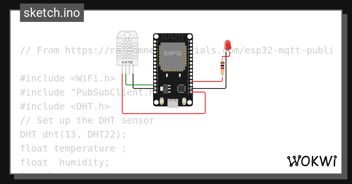Mqttesp32 Test Arduino Wokwi Esp32 Stm32 Arduino Simulator