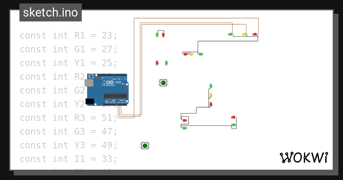 Mid Semafor Wokwi Esp32 Stm32 Arduino Simulator 1754