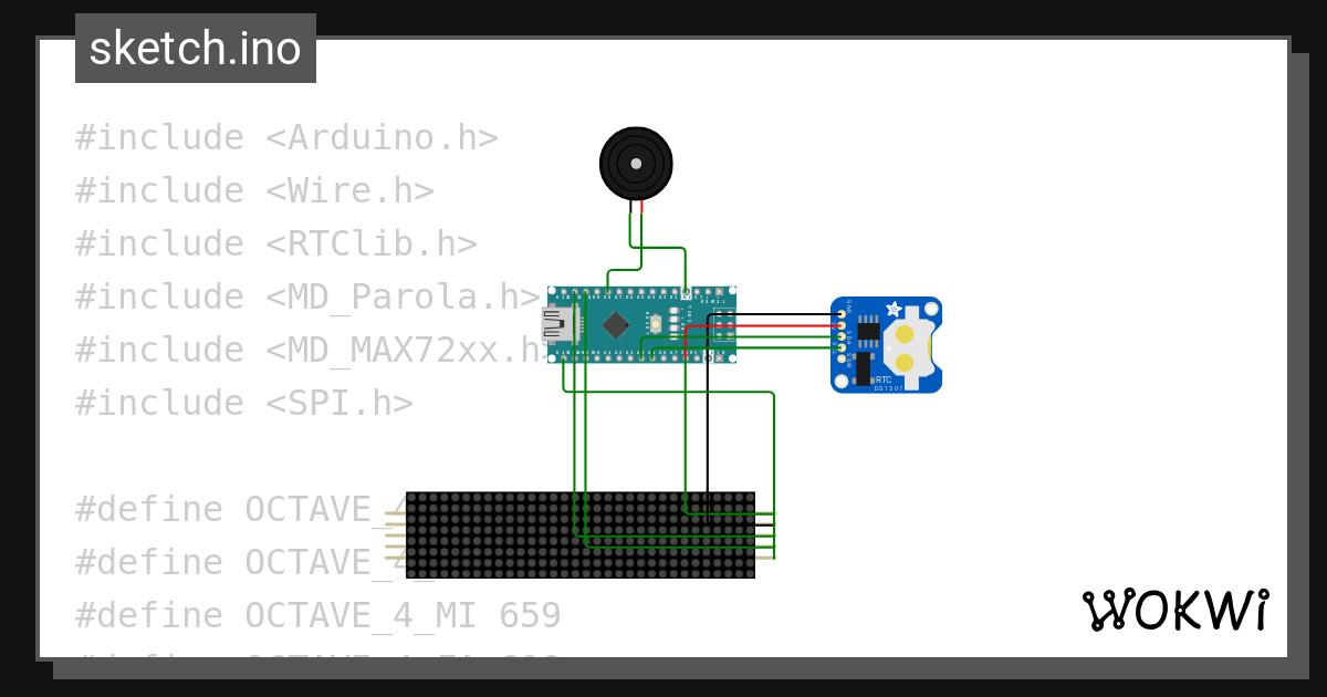 Affichage Led Copy Wokwi Esp32 Stm32 Arduino Simulator 7146