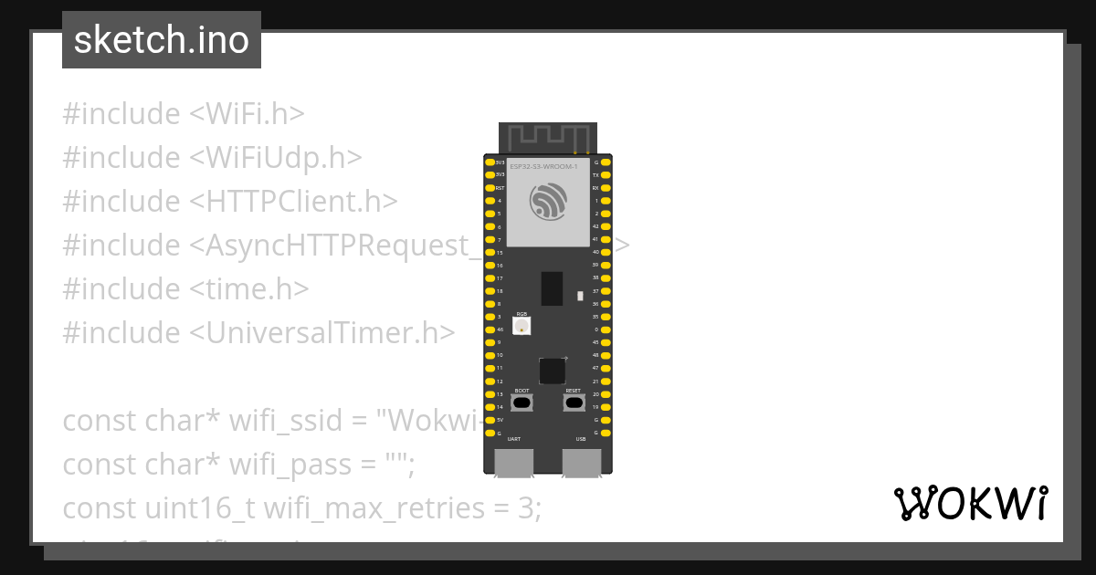 Clock Wokwi Esp32 Stm32 Arduino Simulator