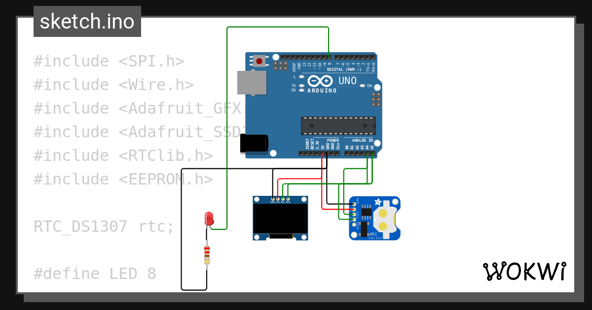 Rtcoled Copy Wokwi Esp32 Stm32 Arduino Simulator 1816