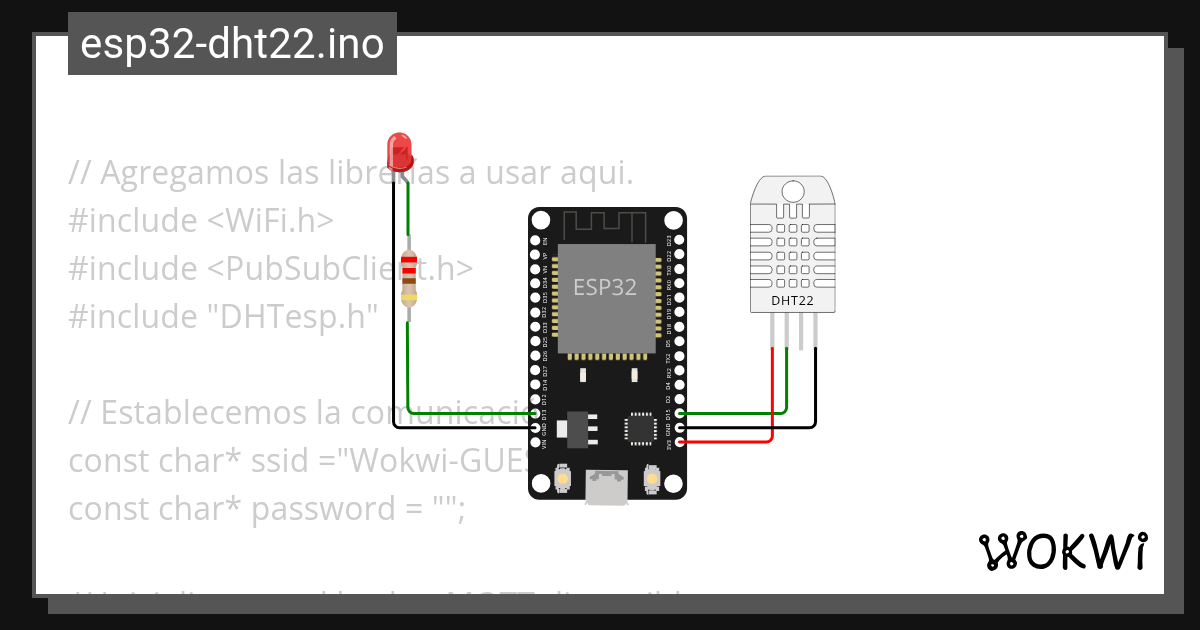 Esp32 With Dht22 Microcontroladores Actividad Copy Wokwi Esp32 Stm32 7765