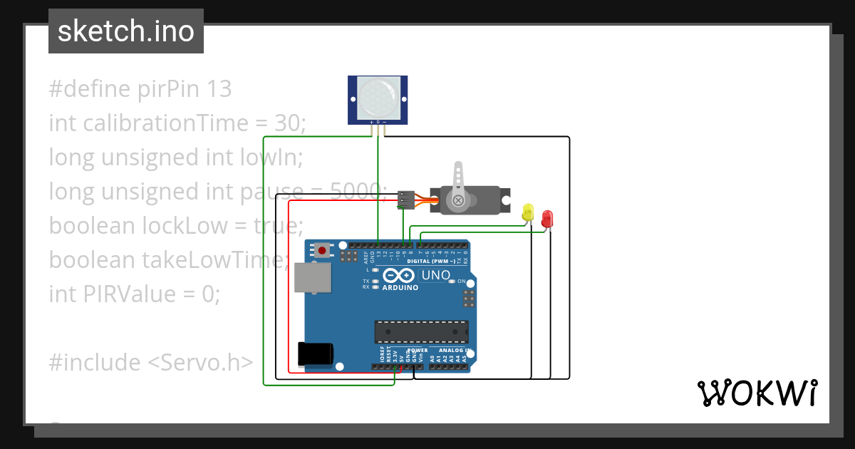 gate light guard Copy - Wokwi ESP32, STM32, Arduino Simulator
