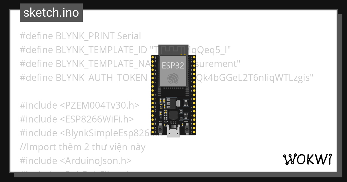 Wokwi - Online ESP32, STM32, Arduino Simulator