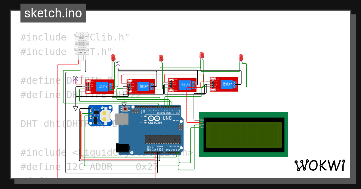 Smart Irrigation System Wokwi Esp32 Stm32 Arduino Simulator 1450