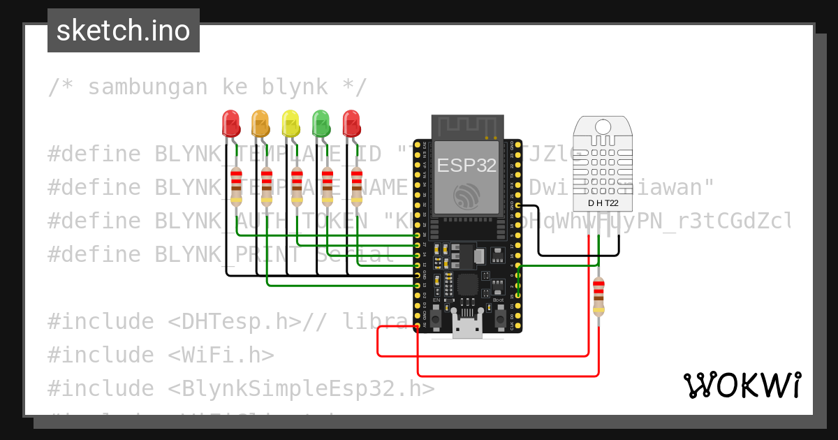 Adit Wokwi Esp32 Stm32 Arduino Simulator