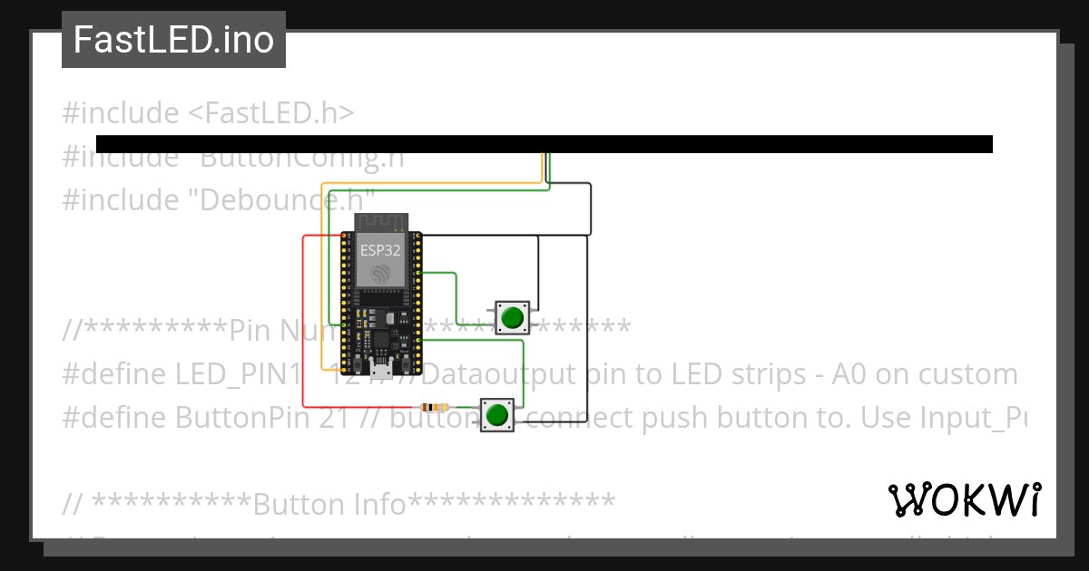ESP32FastLED.ino - Wokwi ESP32, STM32, Arduino Simulator