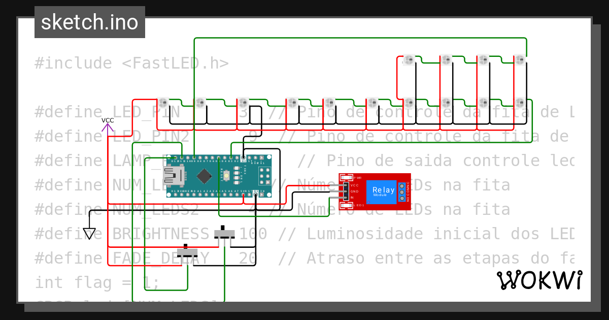 Lanterna Ds3 Final Lanterna E Seta Funcional Wokwi Esp32 Stm32 Arduino Simulator 7622