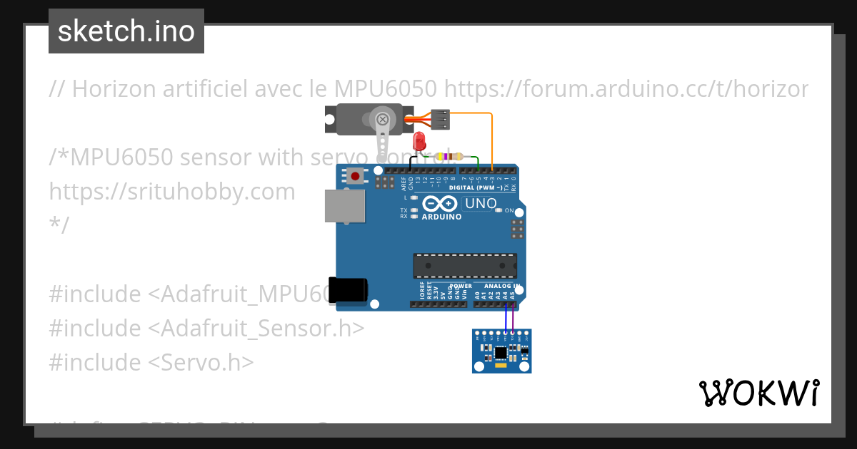 Horizon_artificiel_avec_MPU6050_V3 - Wokwi ESP32, STM32, Arduino Simulator
